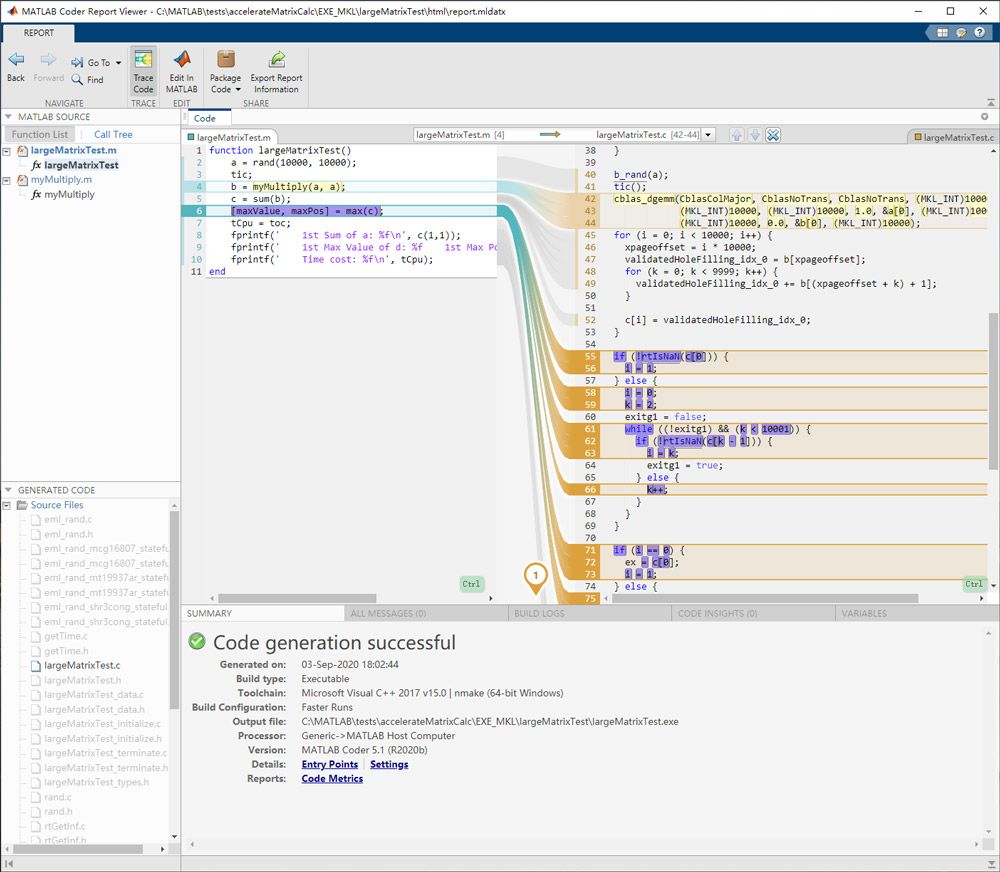 利用硬件加速大规模科学计算 从matlab到cc代码 Matlab And Simulink