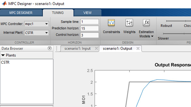 Model Predictive Control Toolbox 제품 정보 Matlab