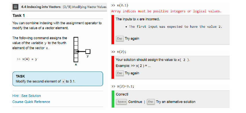 Creating a Self-Paced, Online Version of a Classroom-Based Introductory MATLAB Course - MATLAB ...
