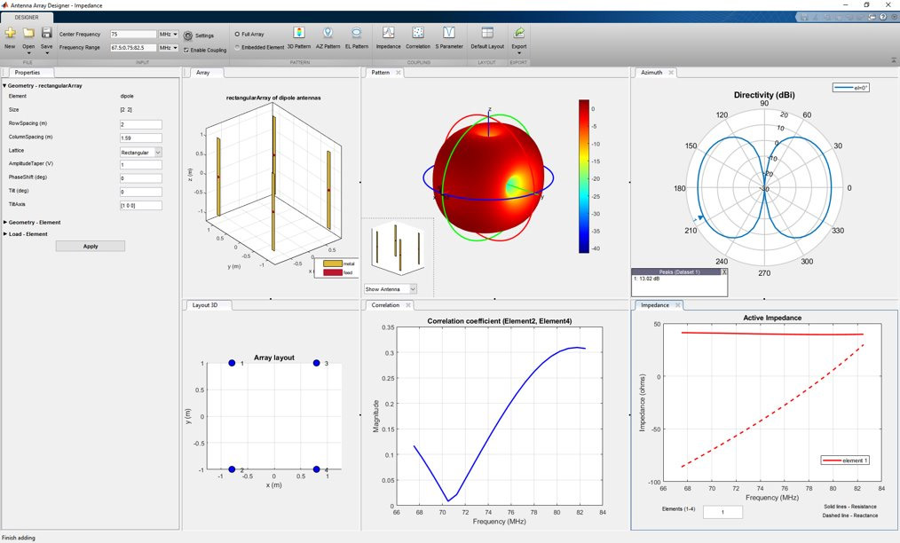 从单元到阵列——利用MATLAB进行天线和天线阵原型设计 - MATLAB & Simulink