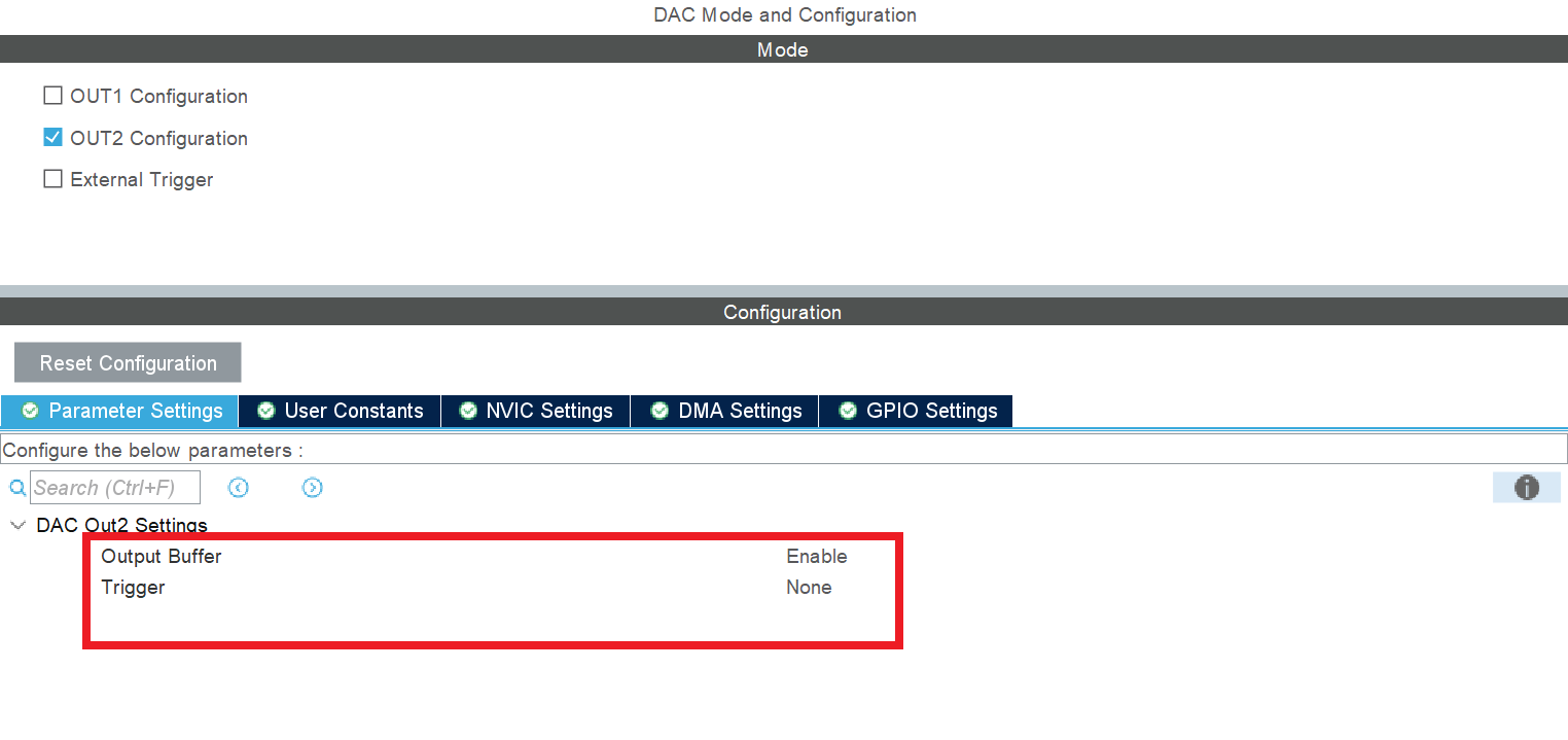 Migrate Analog Output Block Usage to STM32 Processor Based Library Block - MATLAB & Simulink