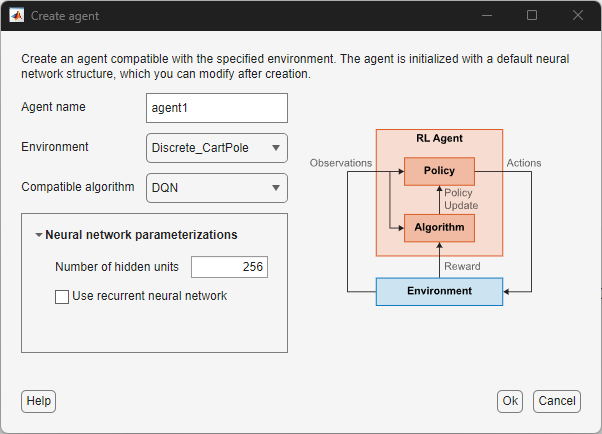 Tune Hyperparameters Using Reinforcement Learning Designer - MATLAB & Simulink
