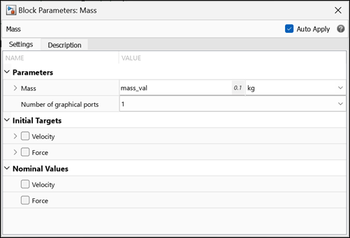 Export Simscape Model as FMU with Tunable Parameters and Internal Variables - MATLAB & Simulink