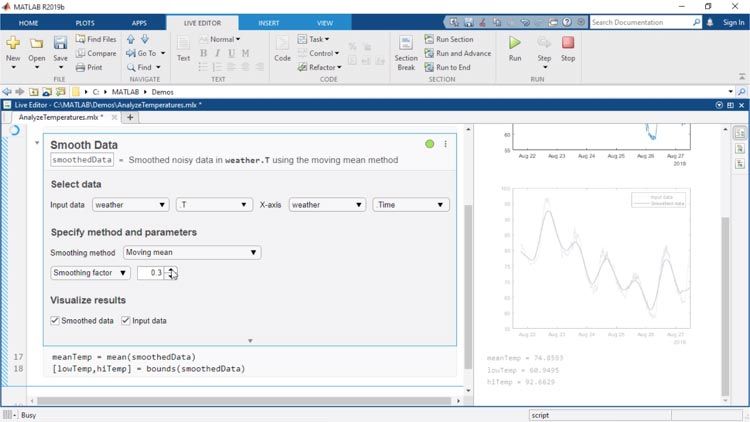 Matlab Live Editor Matlab And Simulink